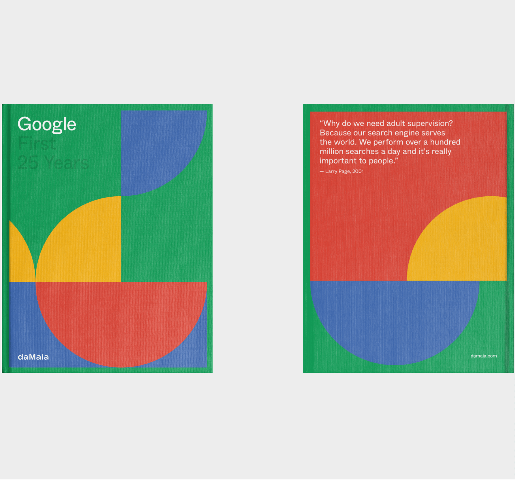Google - First 25 Years art book