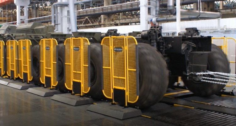 TeSys > Solution > 8x8 Multi-Axle Independent Chassis Dynamometer