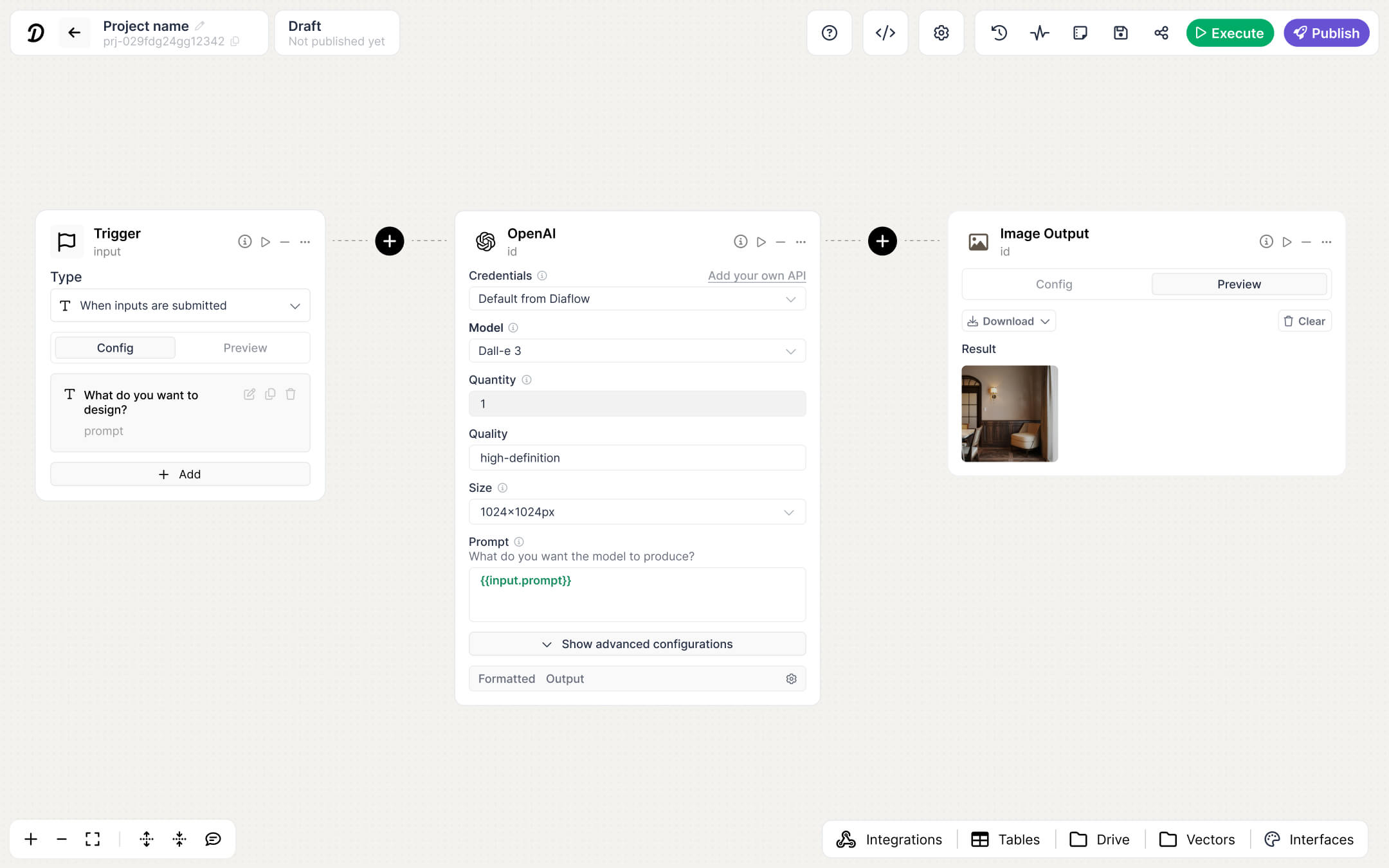 Diaflow | The easiest way to build GenAI tools & apps