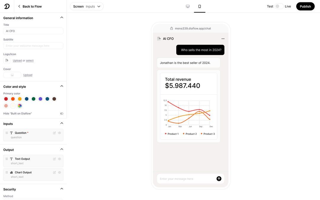 Diaflow | The easiest way to build GenAI tools & apps