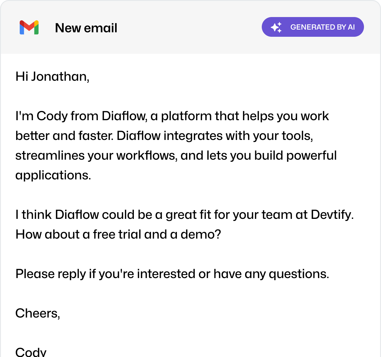 Diaflow | The easiest way to build GenAI tools & apps