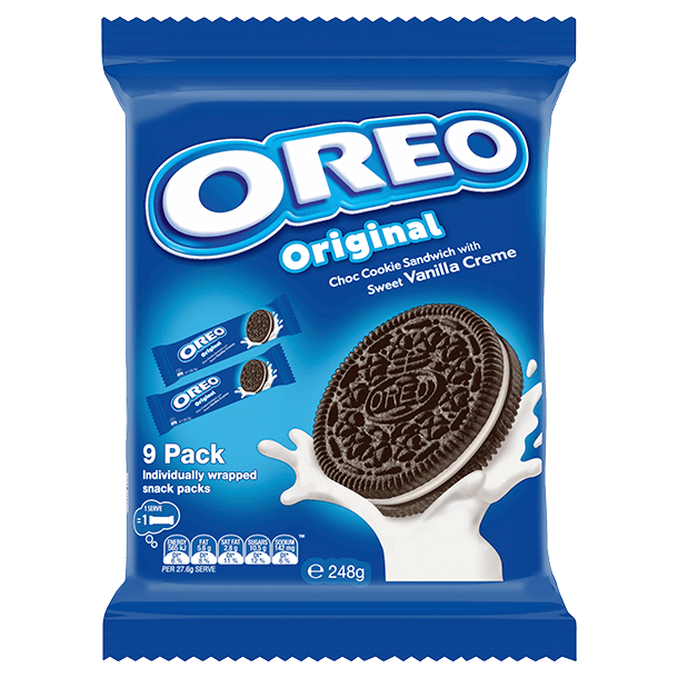 Oreo Original 9 Pack 248g - Oreo Australia