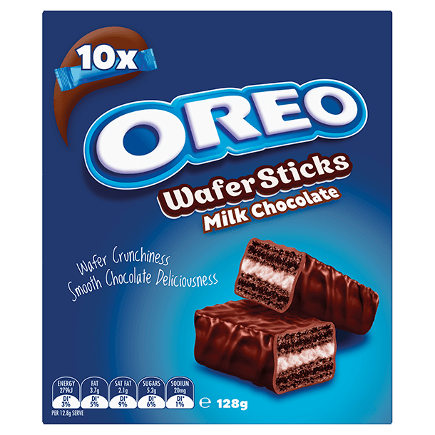 OREO Wafer Sticks Milk Chocolate 345g - OREO Australia
