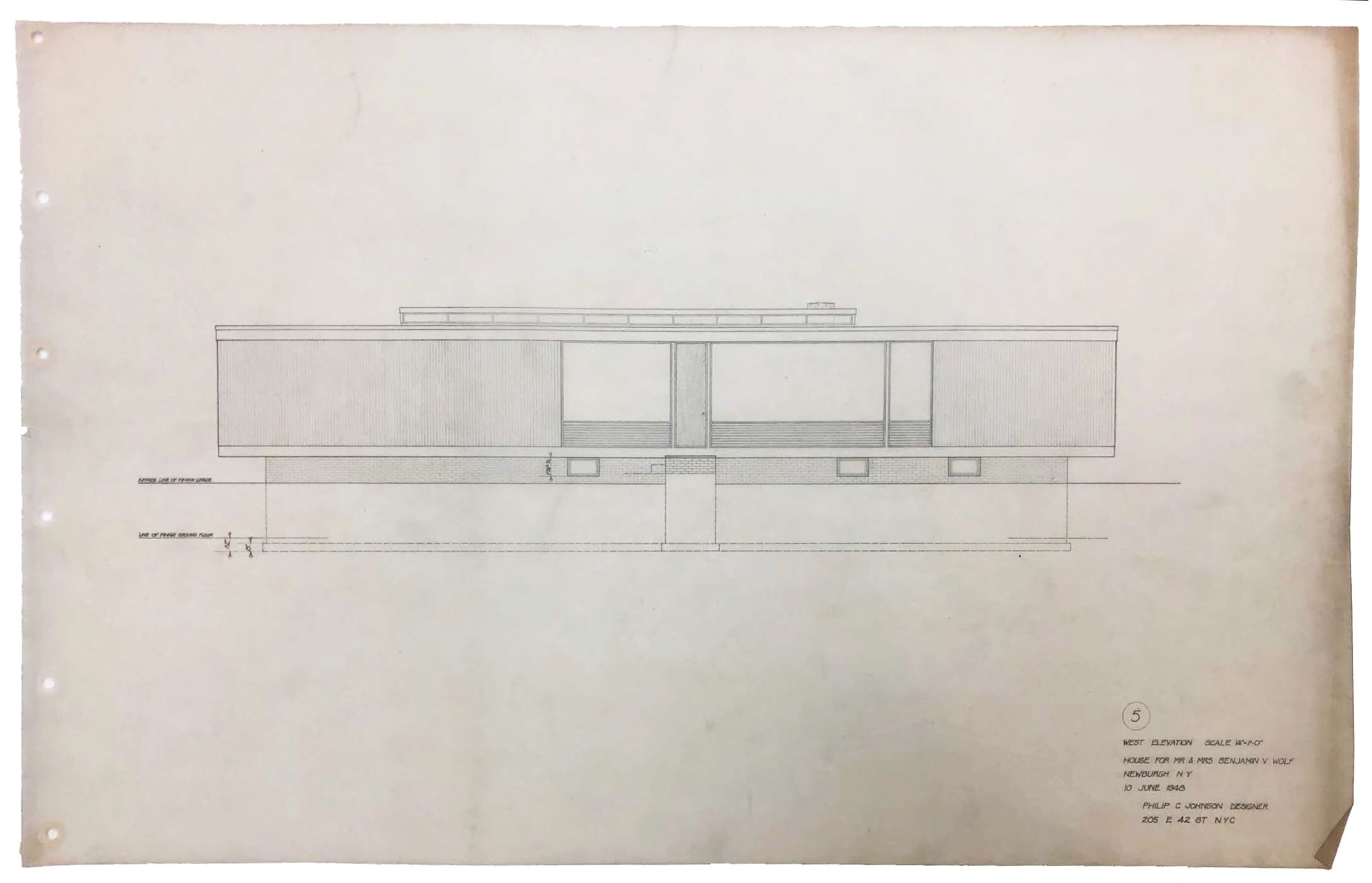 Philip Johnson Wolfhouse