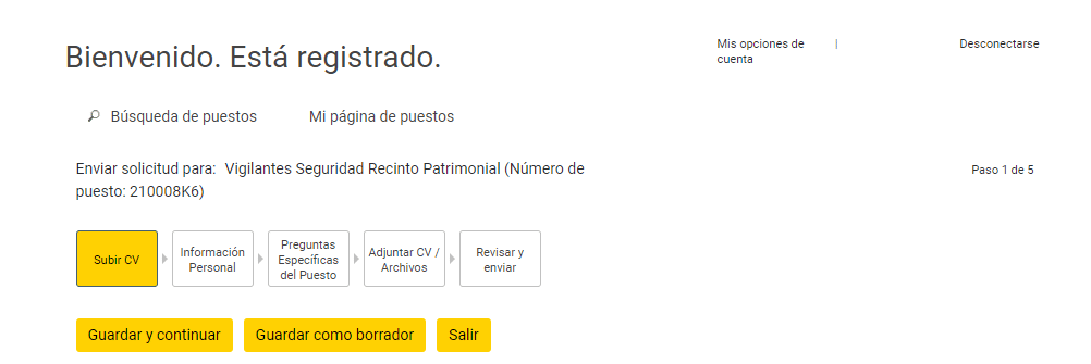Cómo trabajar en Prosegur y enviar tu currículum vitae - Ejemplos ...