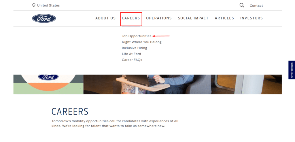 Enviar currículum a Ford: pasos y consejos