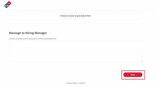 Enviar currículum a Domino’s Pizza: canales de empleos disponibles