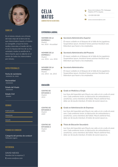 Currículum de secretaria administrativa: guía y consejos