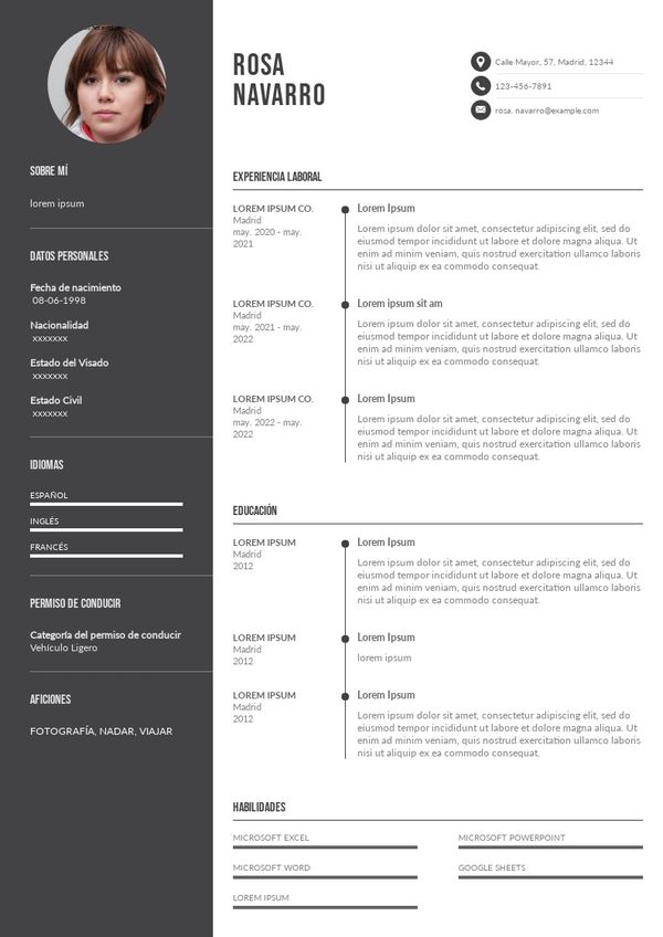 Elabora un buen CV de escritor independiente paso a paso guiándote con ...