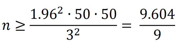 Steekproef berekenen - Marktonderzoek | Alles over Marktonderzoek