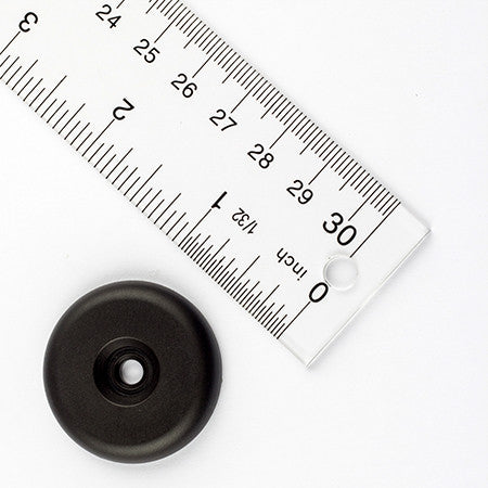 Industrial NFC On-Metal Token – Black | Durable & Waterproof Tracking Tags