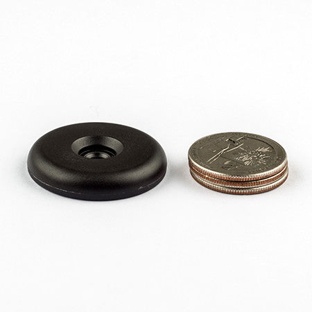 Industrial NFC On-Metal Token – Black | Durable & Waterproof Tracking Tags