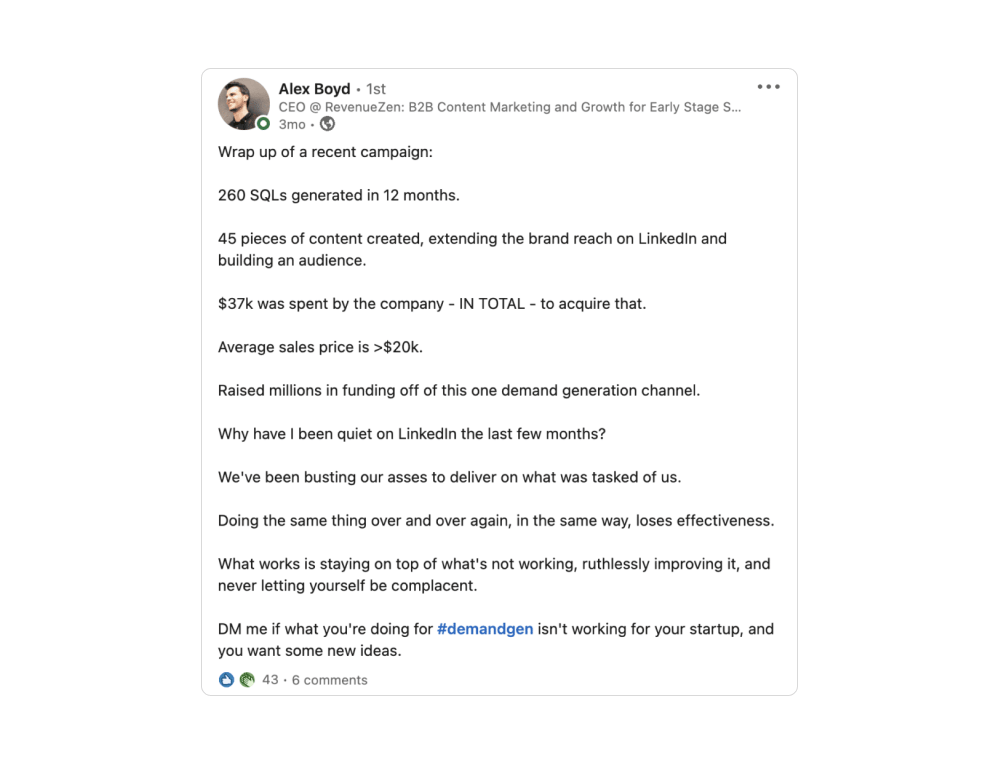 Types of Content to Post on LinkedIn