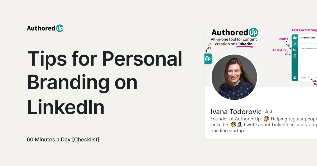 5 Tips for Personal Branding on LinkedIn