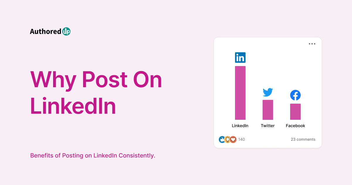 Why Post On LinkedIn - 5 Crucial Benefits of Posting on LinkedIn Regularly