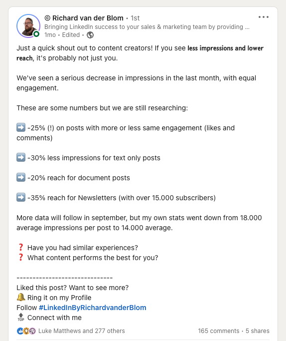 8 Viral Linkedin Post Examples And Why They Went Viral