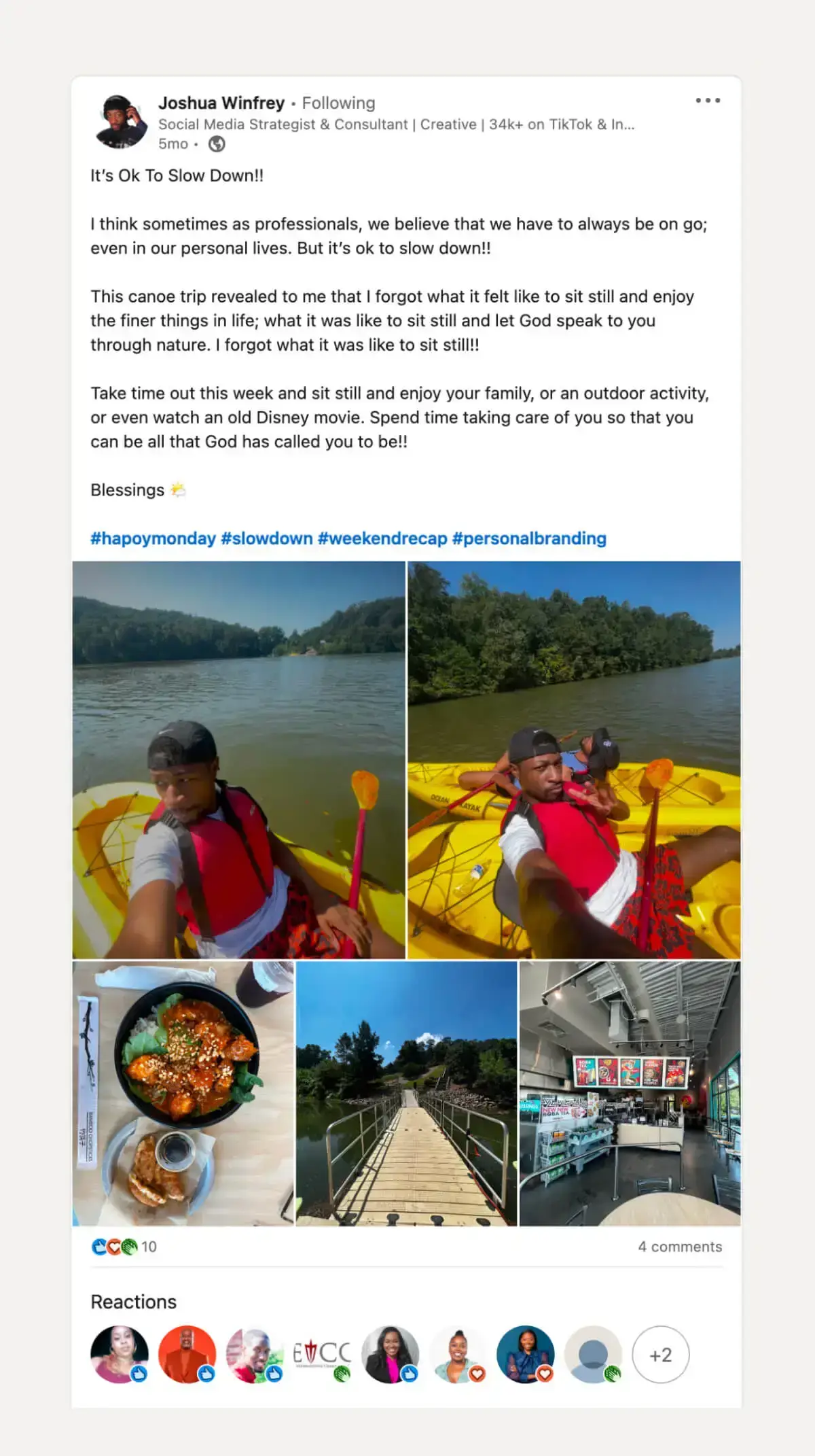 13 Awesome Weekend LinkedIn Post Ideas