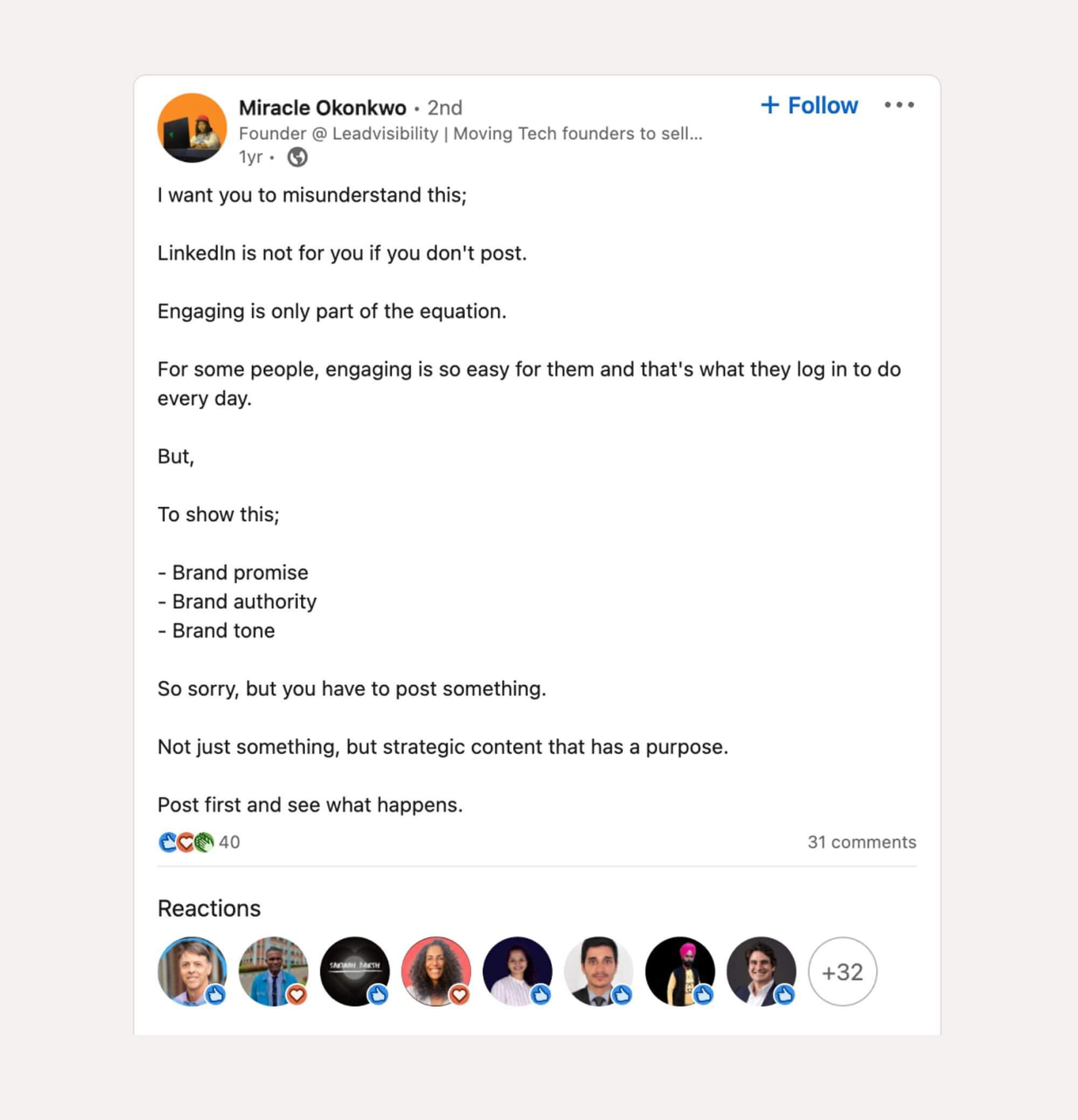 13 Awesome Weekend LinkedIn Post Ideas