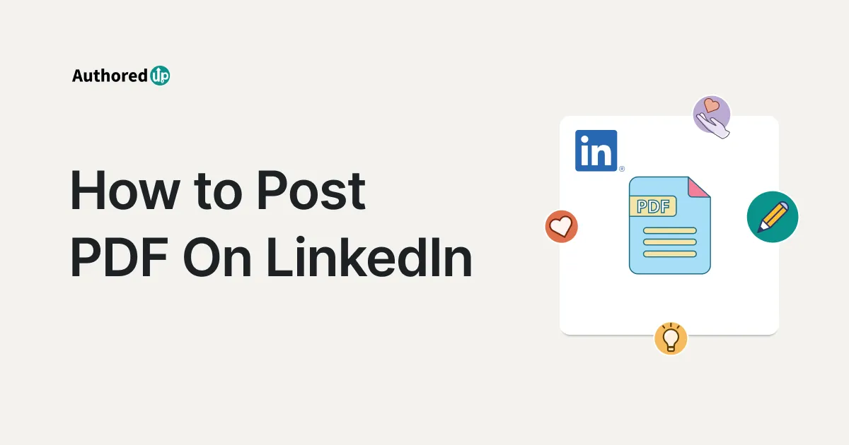 How to Post a PDF On LinkedIn?