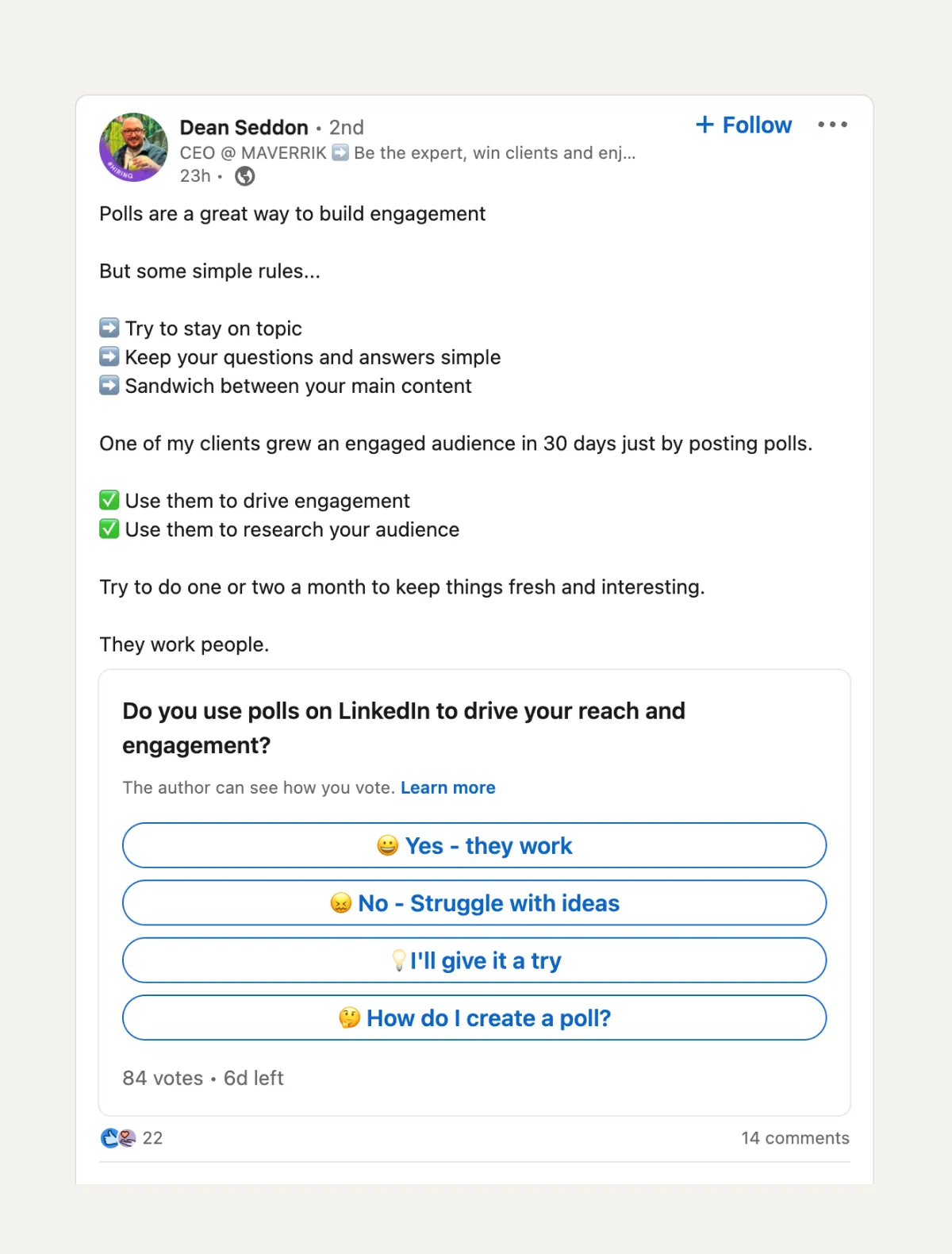 6 LinkedIn Post Trends to Inspire You in 2024
