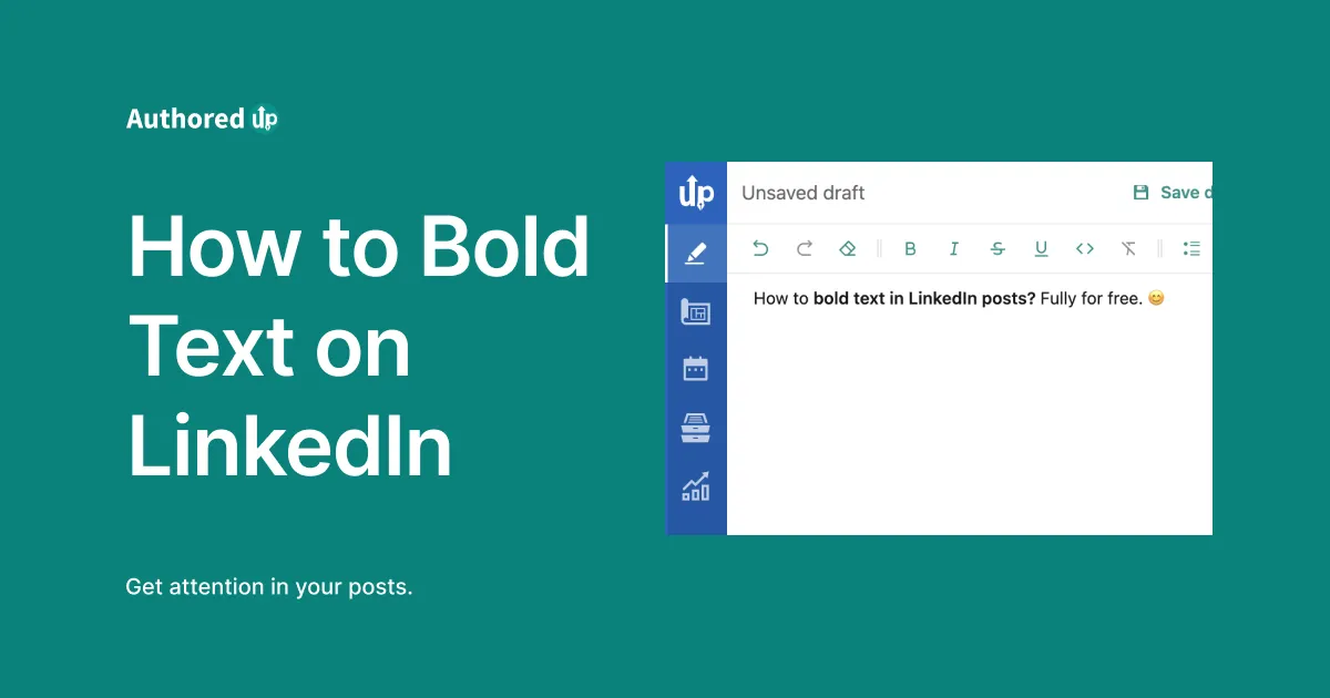 How to Bold Text in LinkedIn Post