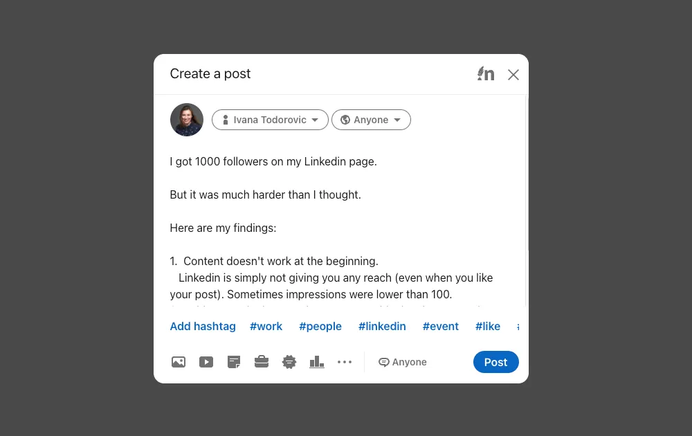 How to Save and Find LinkedIn Drafts In Seconds