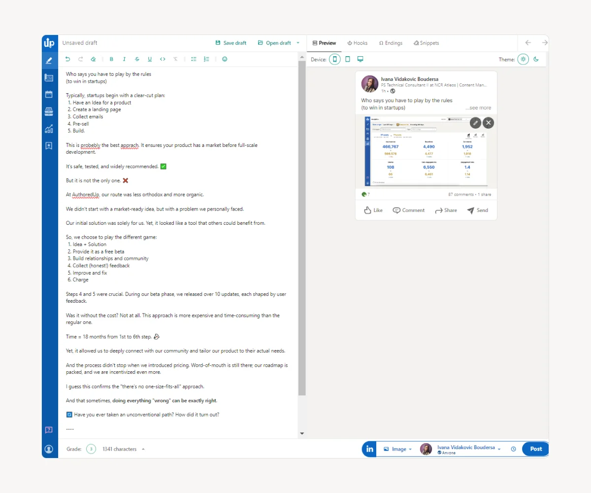 How To Preview Post On LinkedIn Before Publishing [Guide]