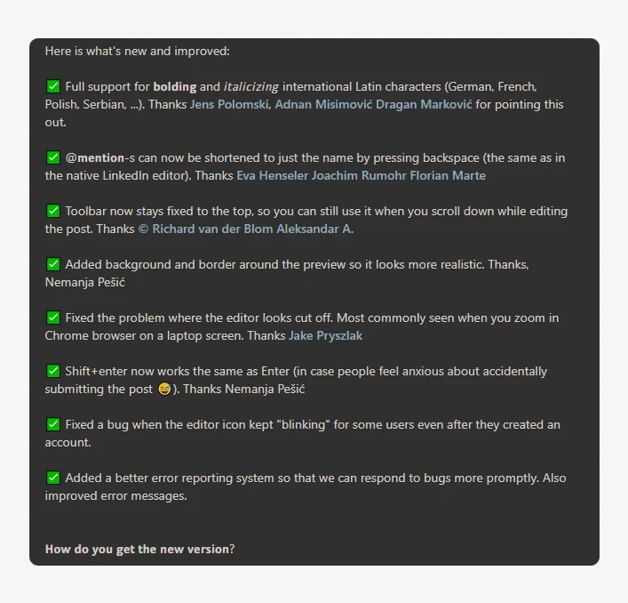How to Add Bullet Points in LinkedIn Posts (Tricks to Format Text)