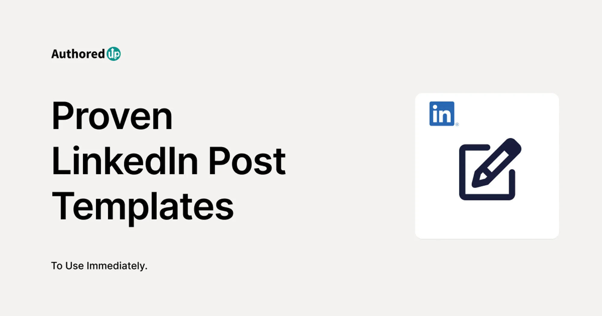5 Proven LinkedIn Post Templates To Use [+8 FREE Templates]