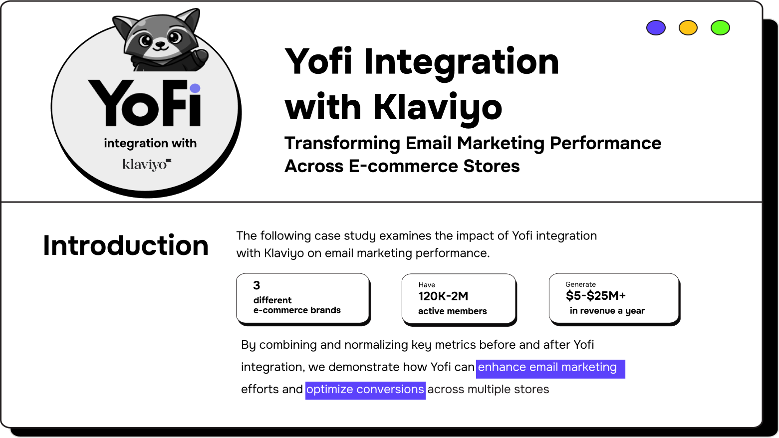 Yofi Grows Klaviyo Order Place Rate by 323% - Yofi Case Studies: Proven Success in Retail Fraud ...