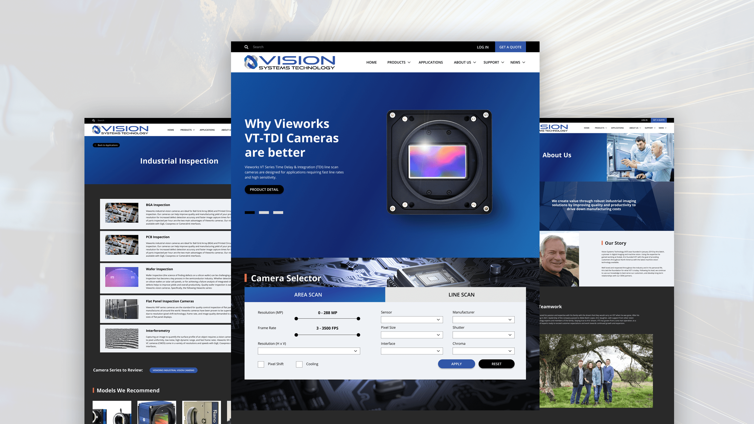 Vision Systems Technology | Dog and Rooster