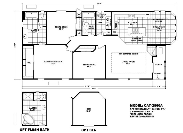 Catalina Series CAT-2861A | Wholesale Manufactured Homes