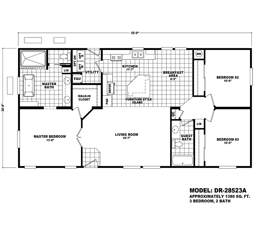 Desert Ridge Series DR-28603A | Wholesale Manufactured Homes