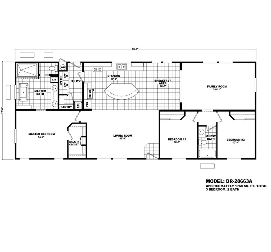 Desert Ridge Series DR-28603A | Wholesale Manufactured Homes