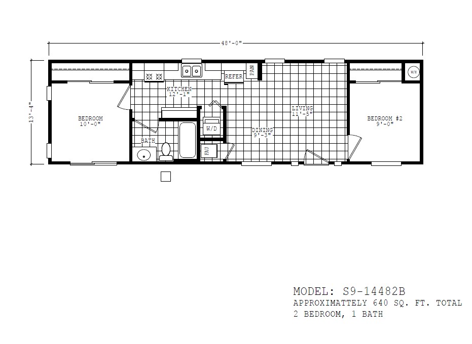 SW Singlewides SW-14482B | Wholesale Manufactured Homes