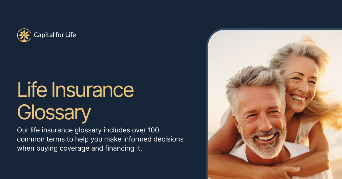 Glossary | Capital for LIfe