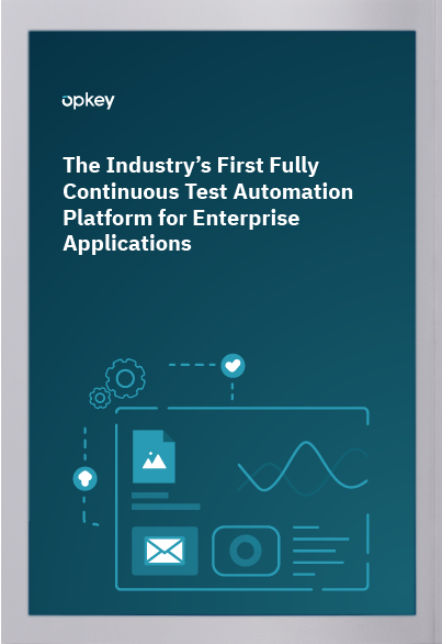 Opkey: 1st Continous Test Automation Platform For ERPs