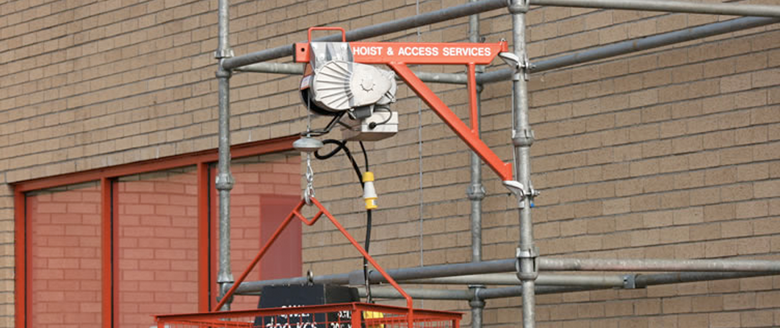 Scaffold Hoist Setup - Kopa Scaffolding: Excellence Above Ground