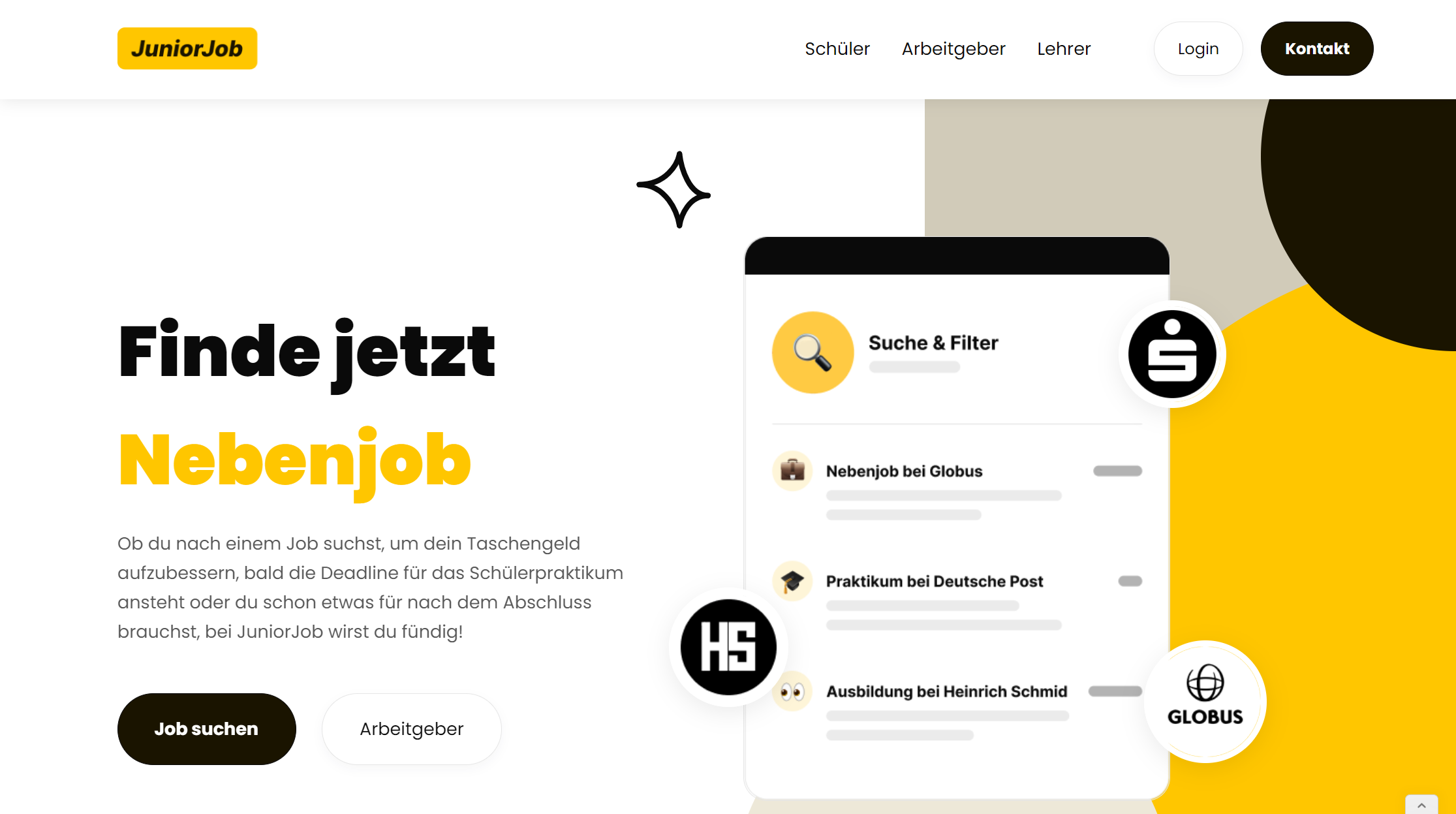 Für Schüler - JuniorJob - Jobapp für Schüler