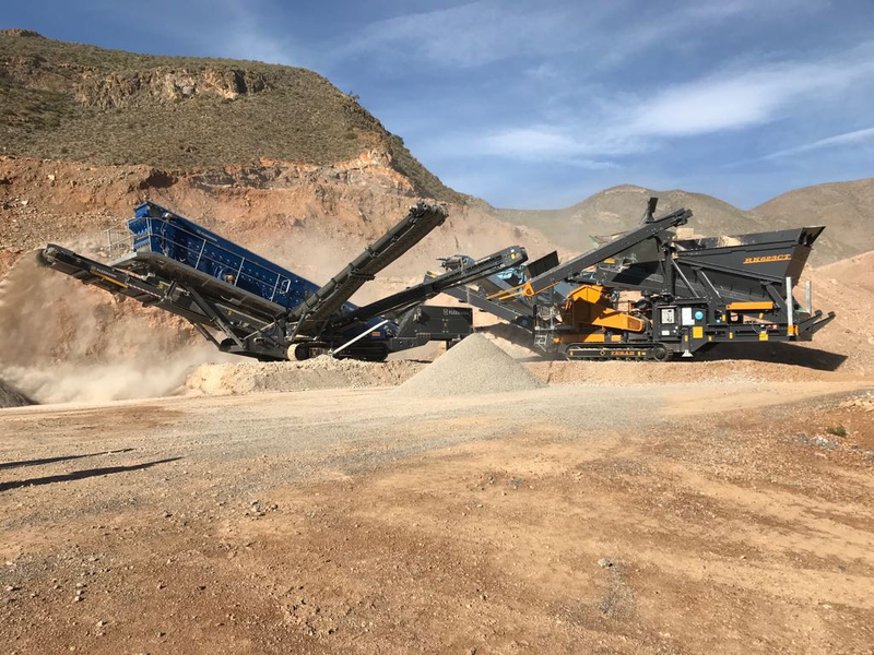 Tesab 623CT Tracked Impact Crusher