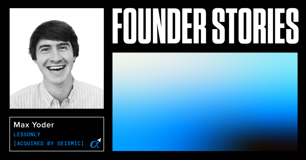 From Startup to Acquisition: Max Yoder's Journey with High Alpha Studio ...