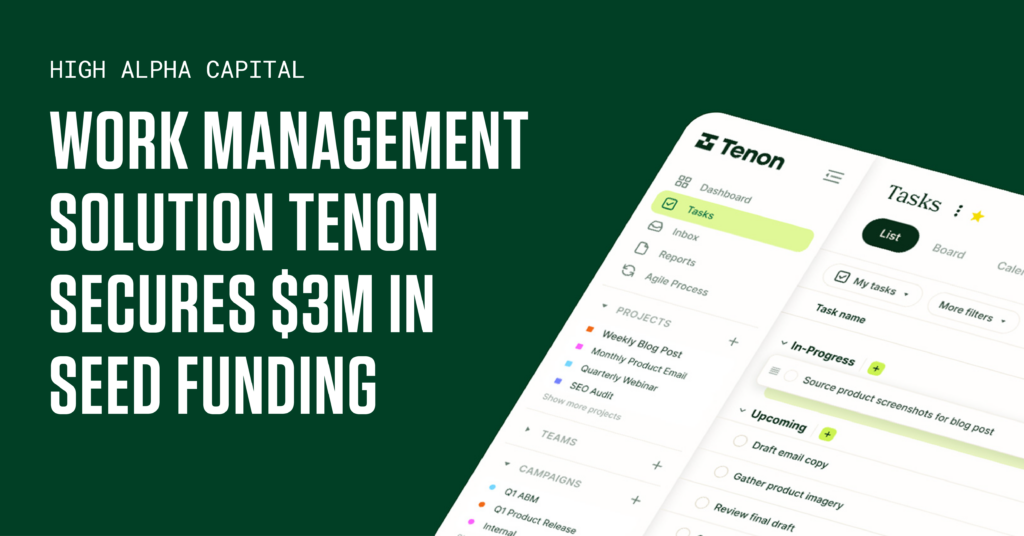Tenon's Revolutionary Marketing Solution Built on ServiceNow Attracts ...