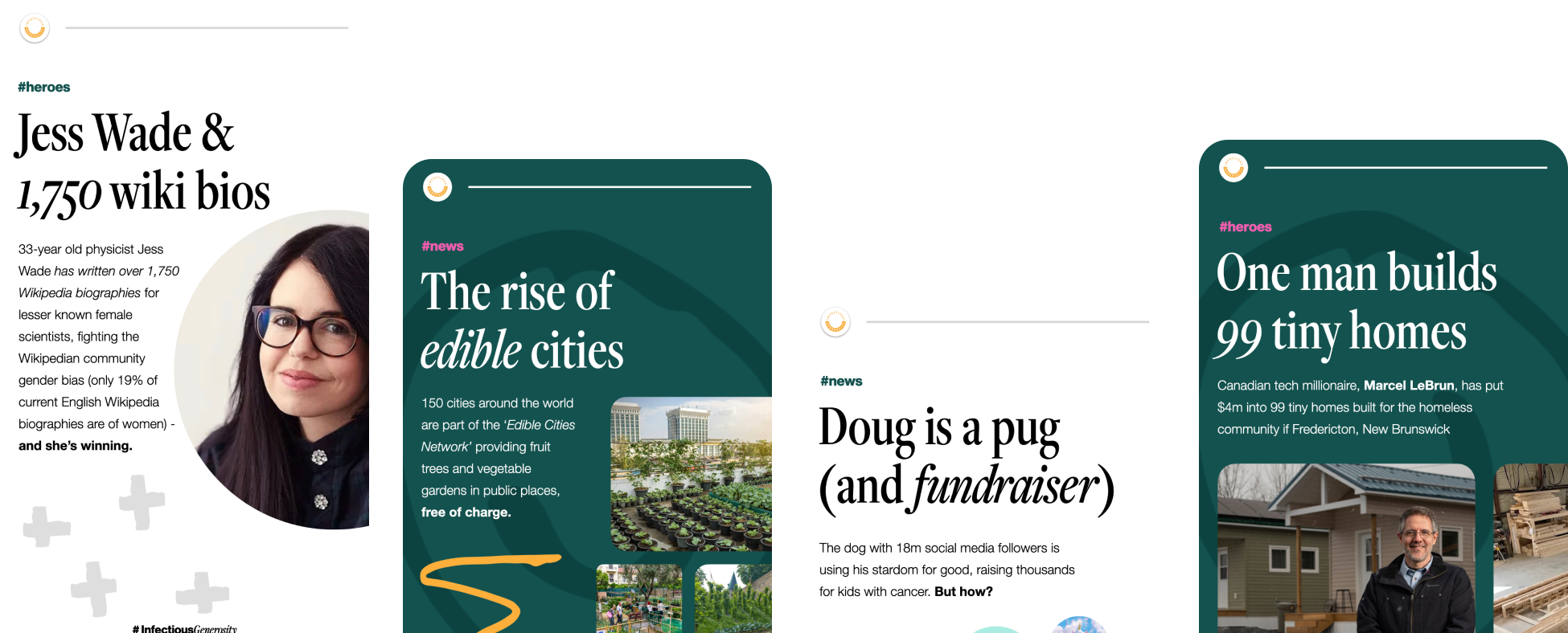 Infectious Generosity