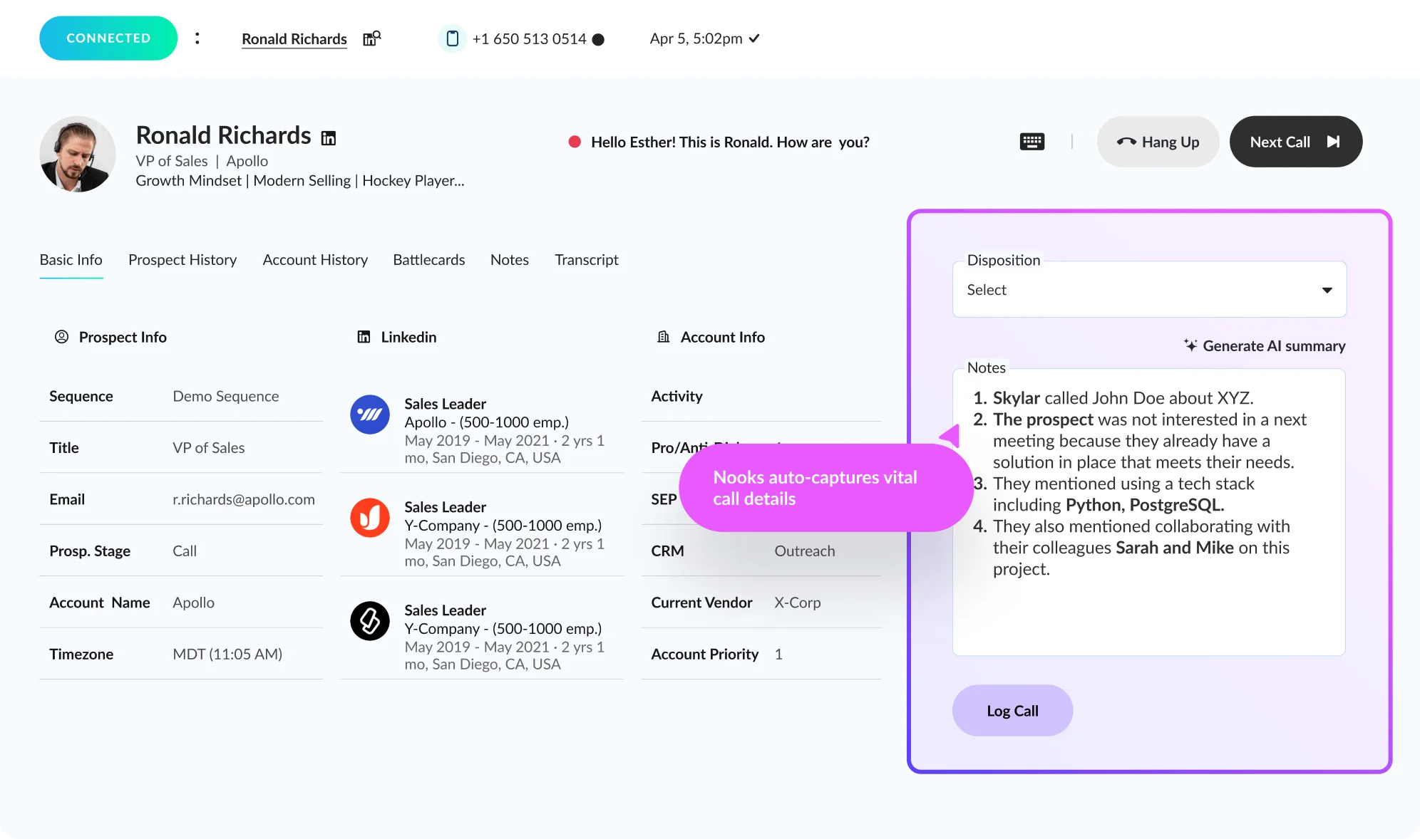 Nooks | AI Powered Parallel Dialer