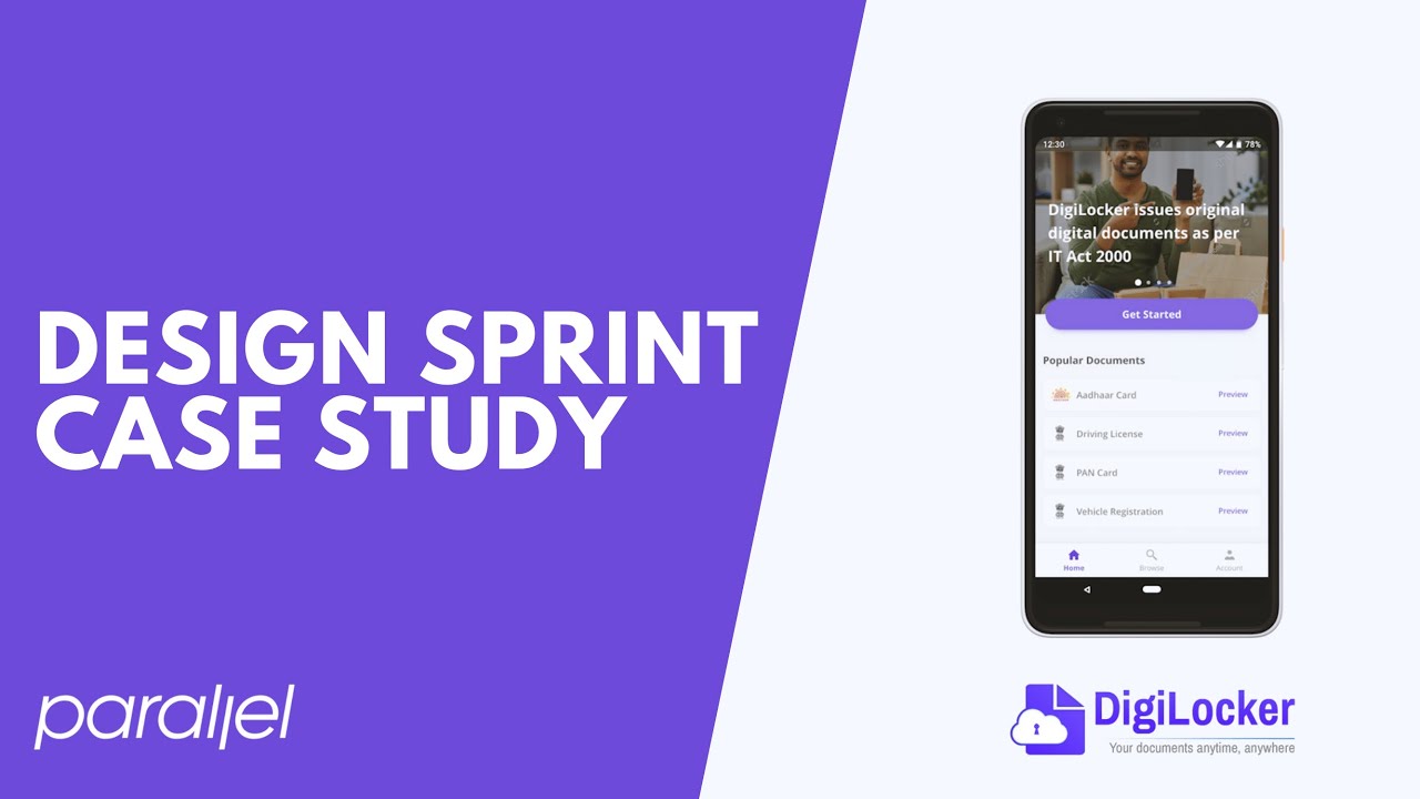 We used Design Sprints to completely reimagine the DigiLocker app and ...