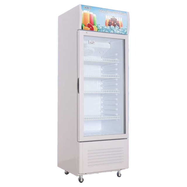 LSK Upright Showcase, GE-368, Silver