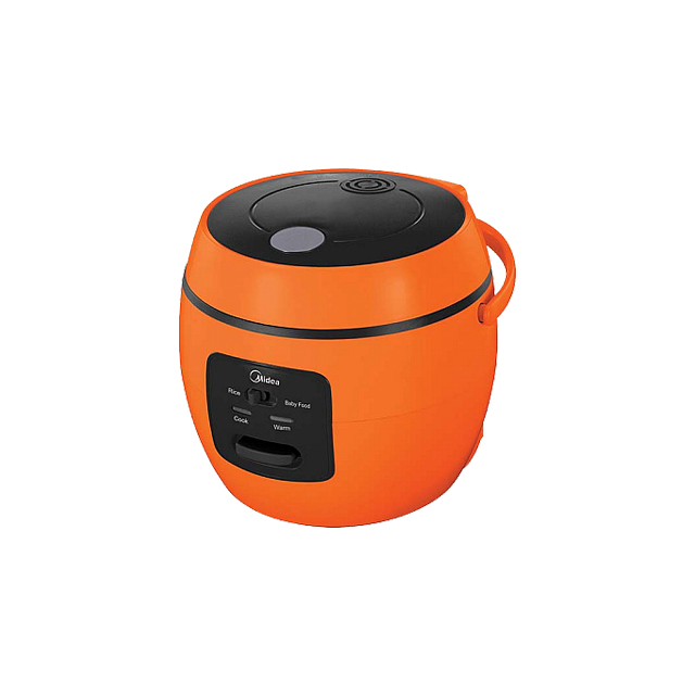 MIDEA Rice Cooker with Steam Basket 0.8Liter MB-070B 2កំប៉ុង