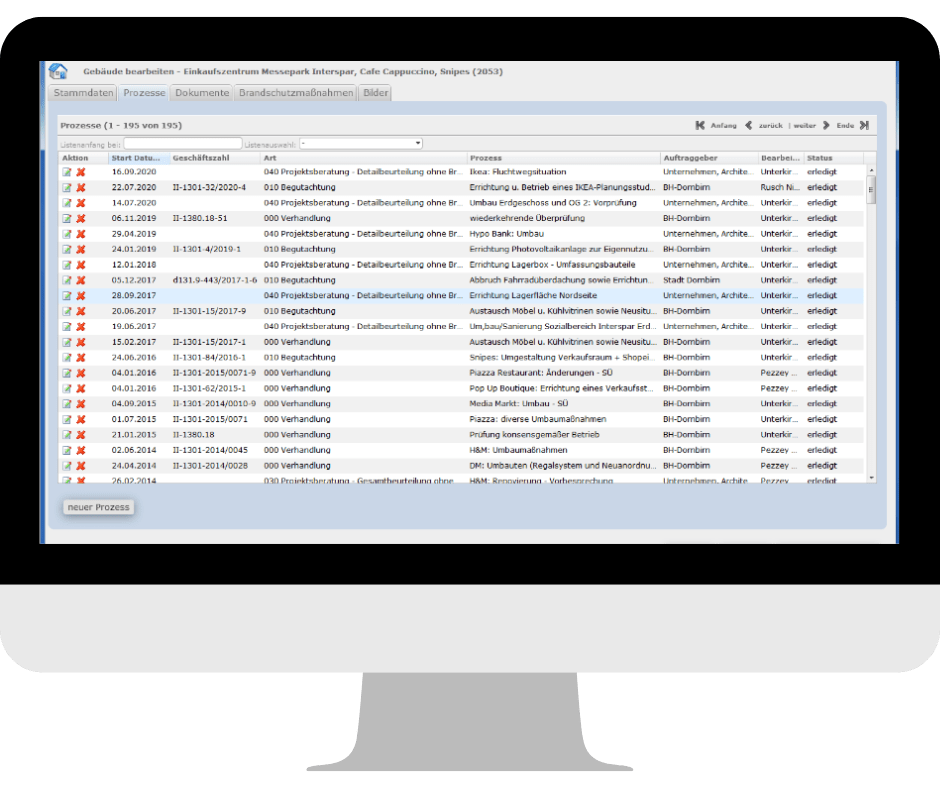 Vorbeugender Brandschutz Software