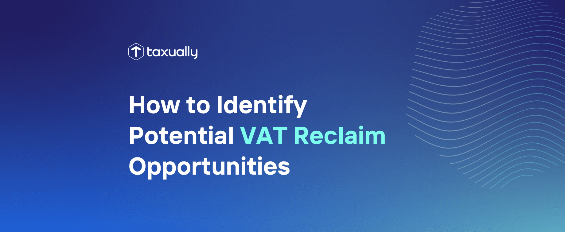 Taxually | Identify Potential VAT Reclaim Opportunities
