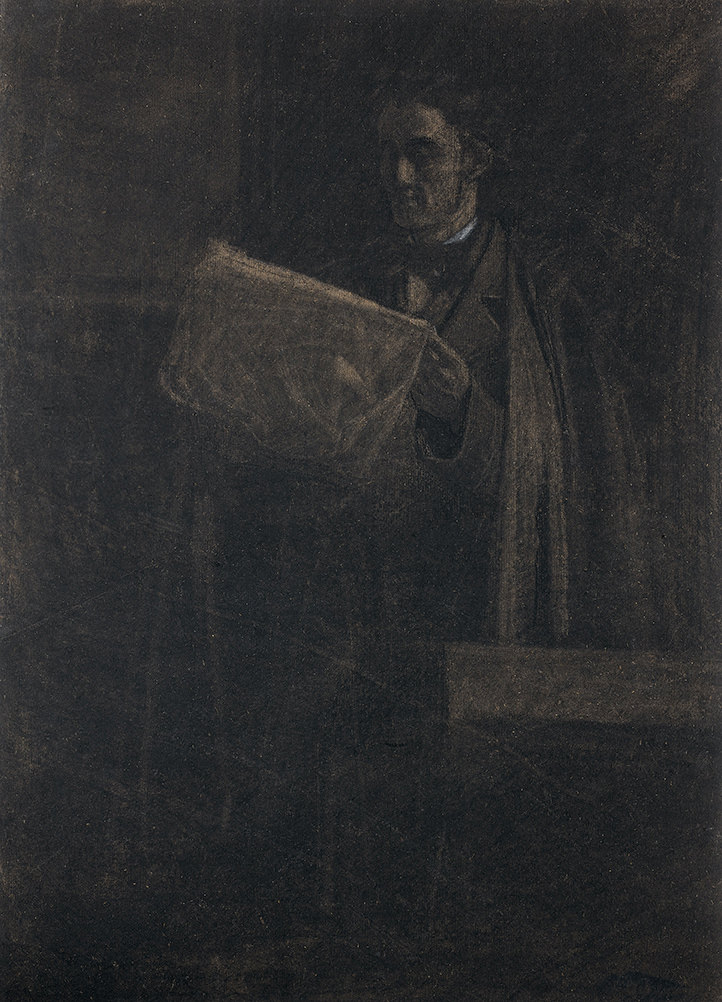 Charles Sellier – Homme lisant – Ambroise Duchemin
